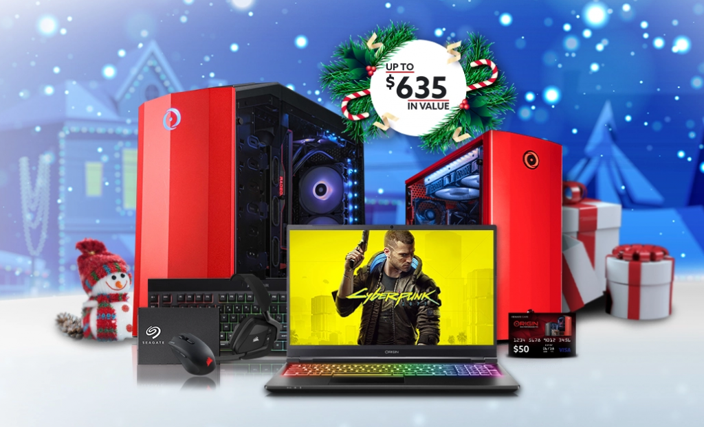 Spread Holiday Cheer, Upgrade Your Gear This December!ORIGIN PC News